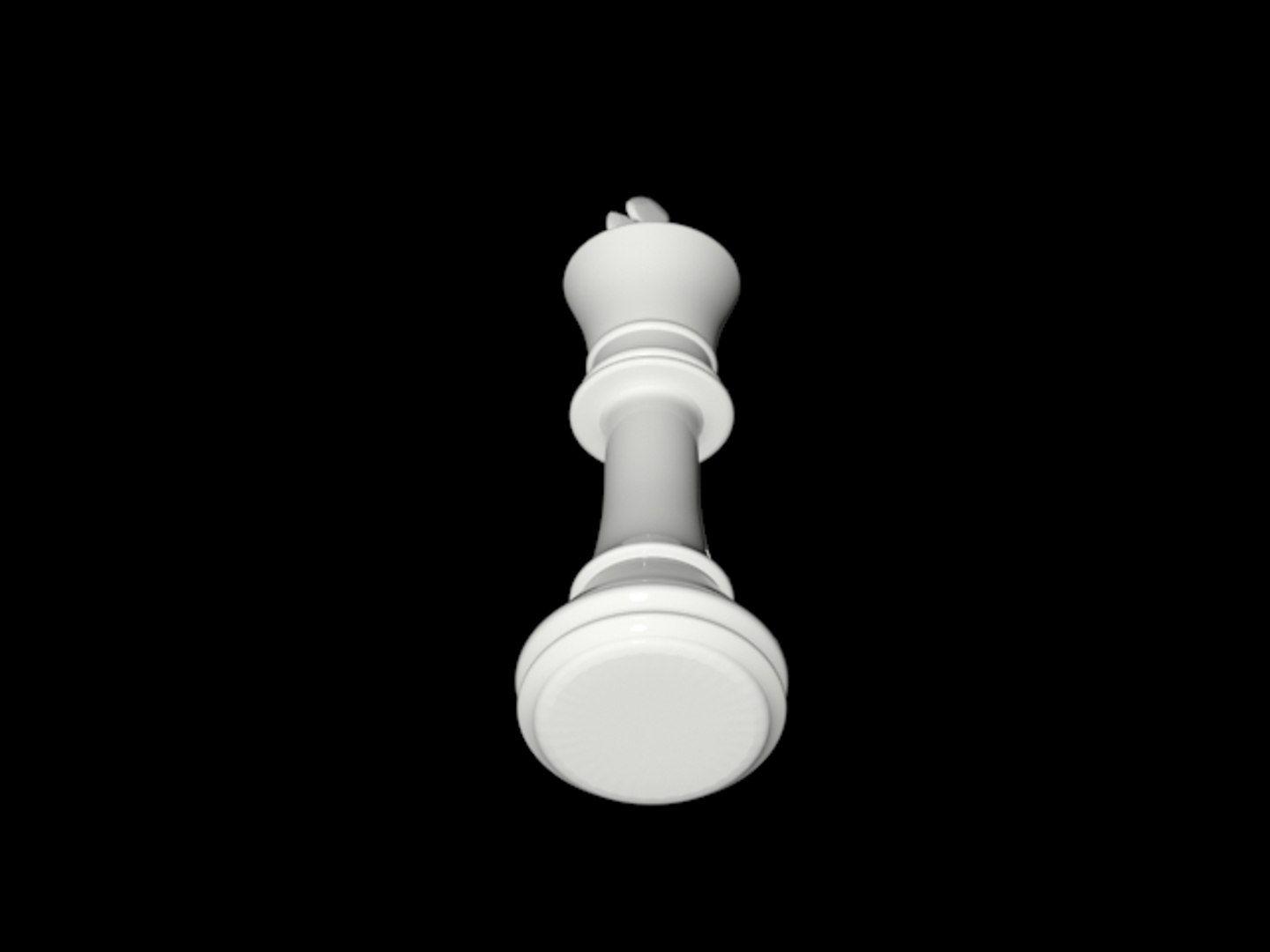 3d Chess King Model