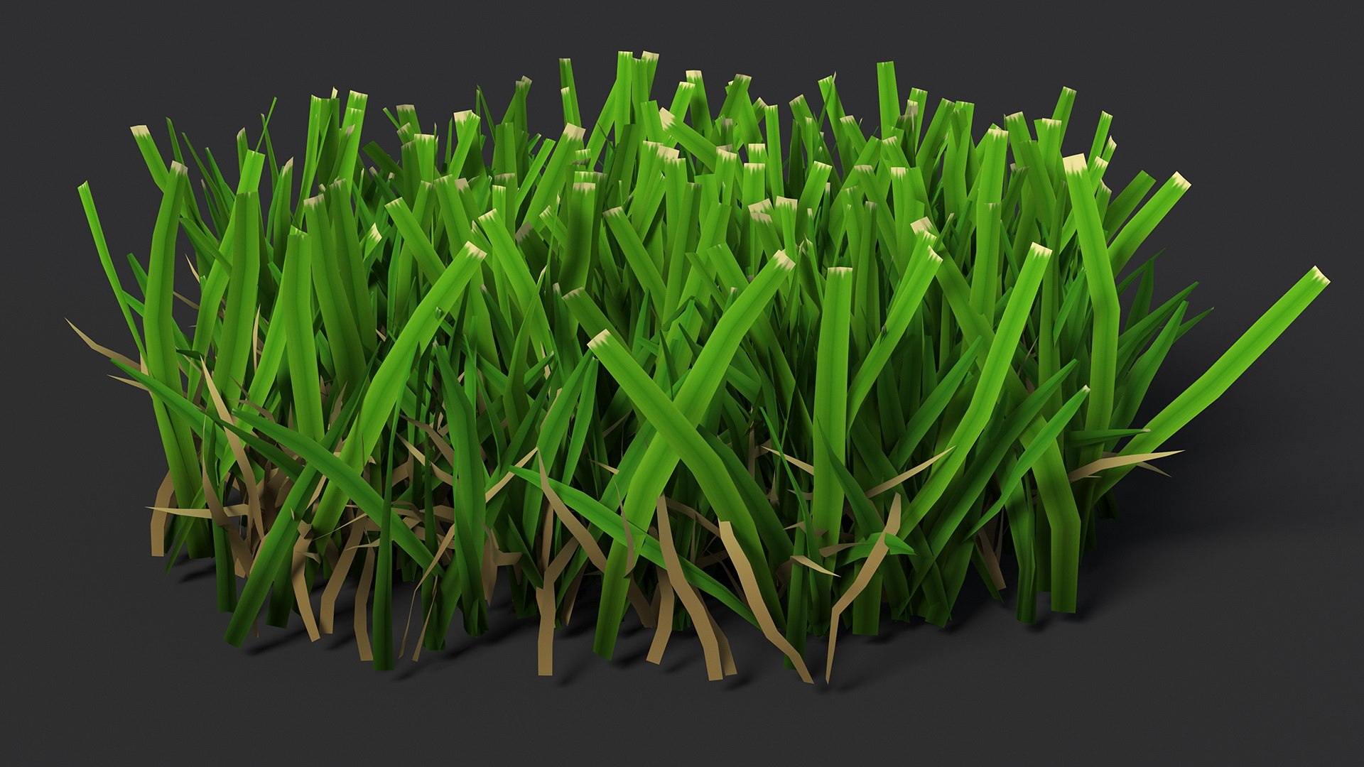 Grass Patch 3D - TurboSquid 2243490