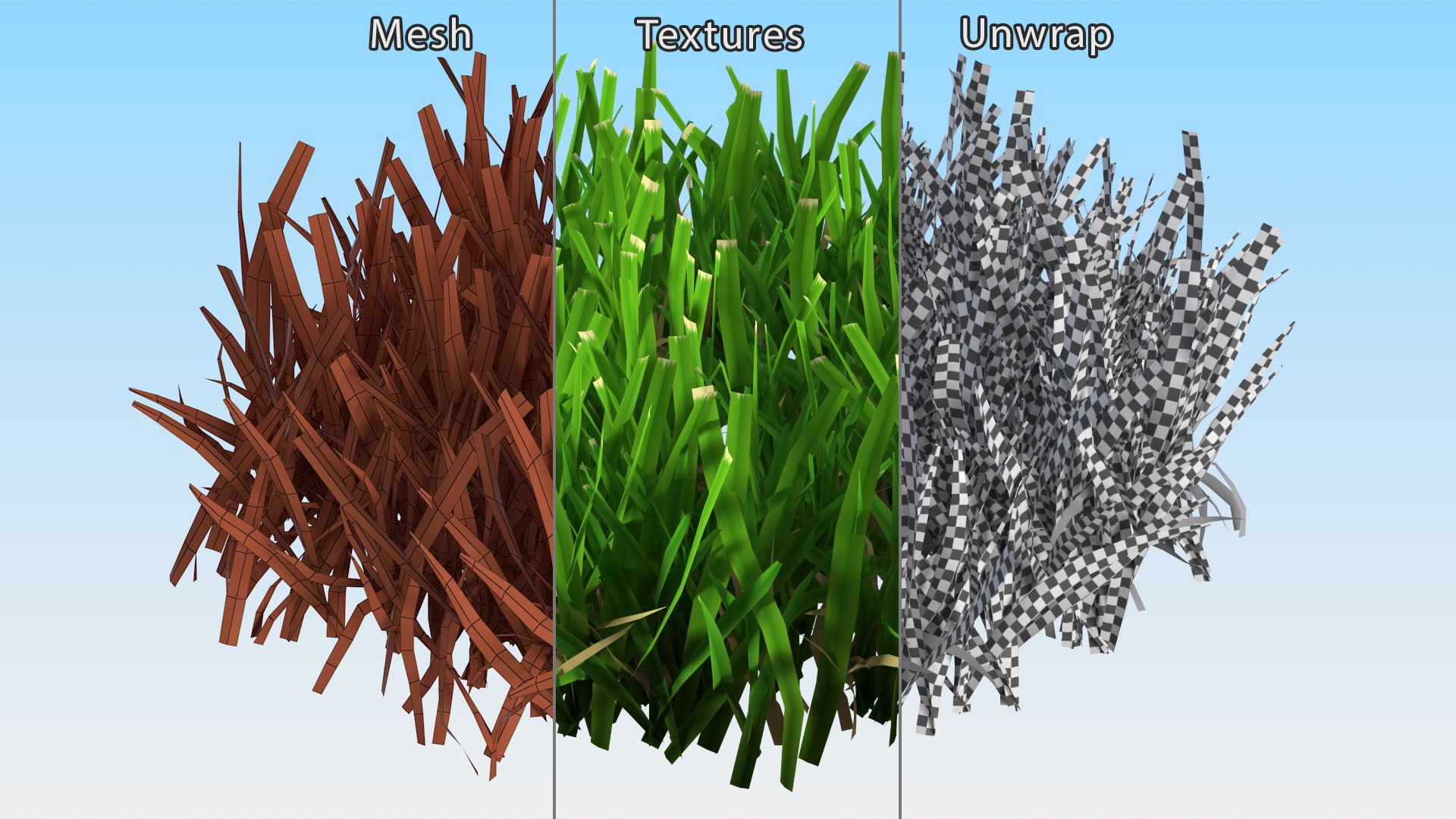 Grass Patch 3D - TurboSquid 2243490