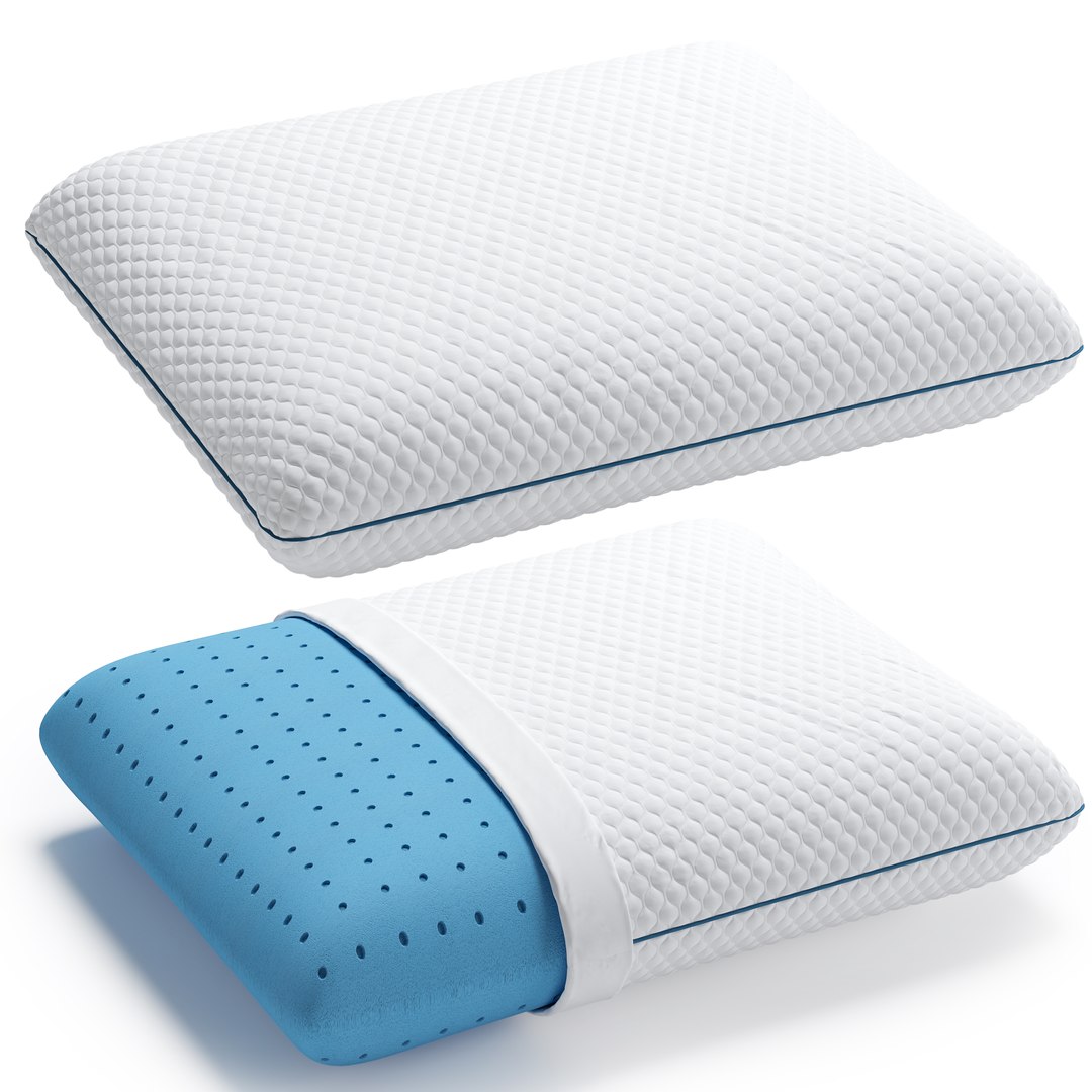 Memory Foam Pillow 3D Model - TurboSquid 2406955