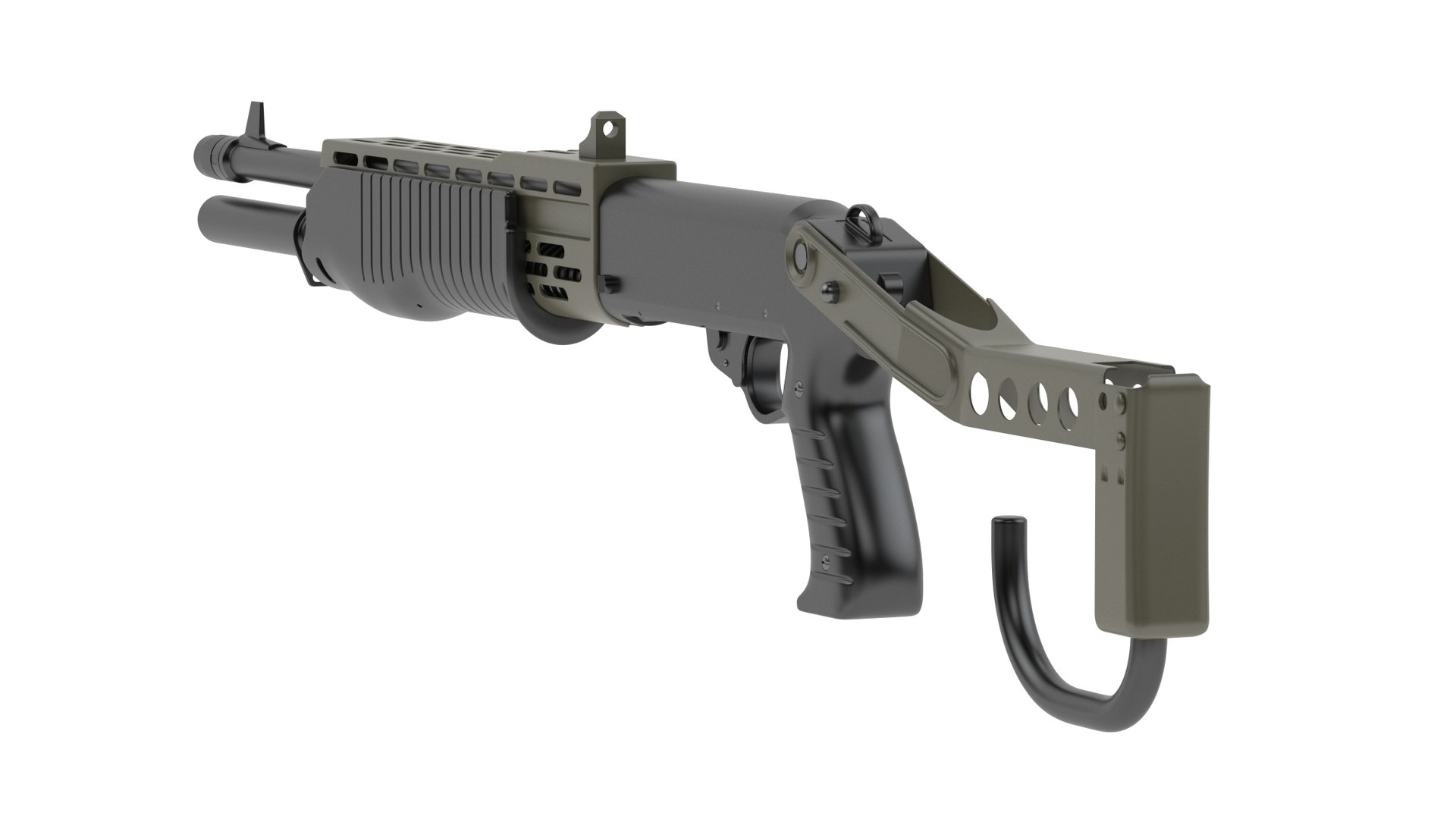 3D Model Franchi SPAS-12 - TurboSquid 1775442