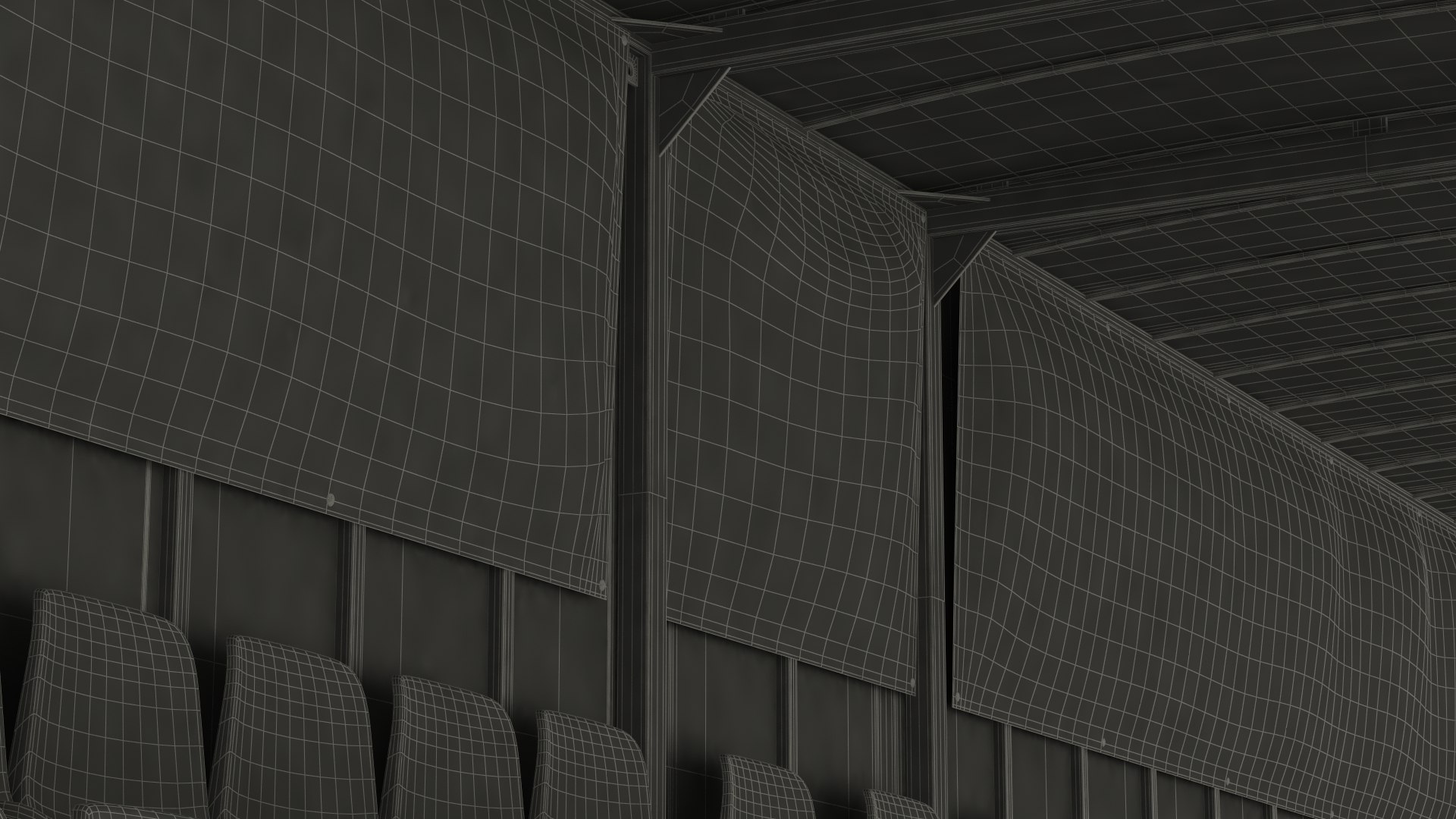 Spectator Portable Grandstand 3D Model - TurboSquid 2029519