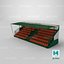 Spectator Portable Grandstand 3D Model - TurboSquid 2029519