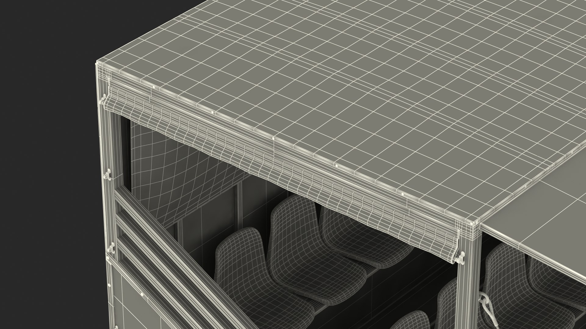 Spectator Portable Grandstand 3D Model - TurboSquid 2029519