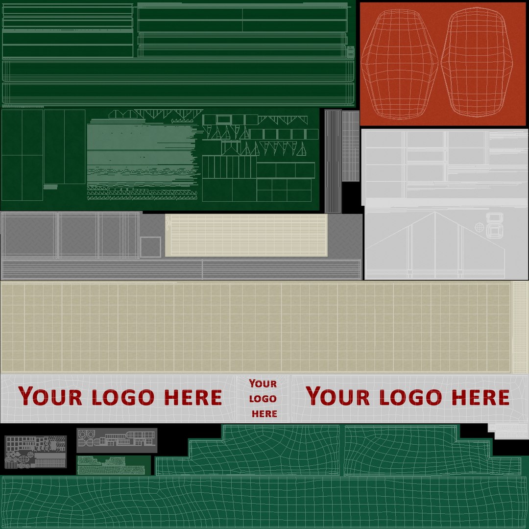 Spectator Portable Grandstand 3D Model - TurboSquid 2029519