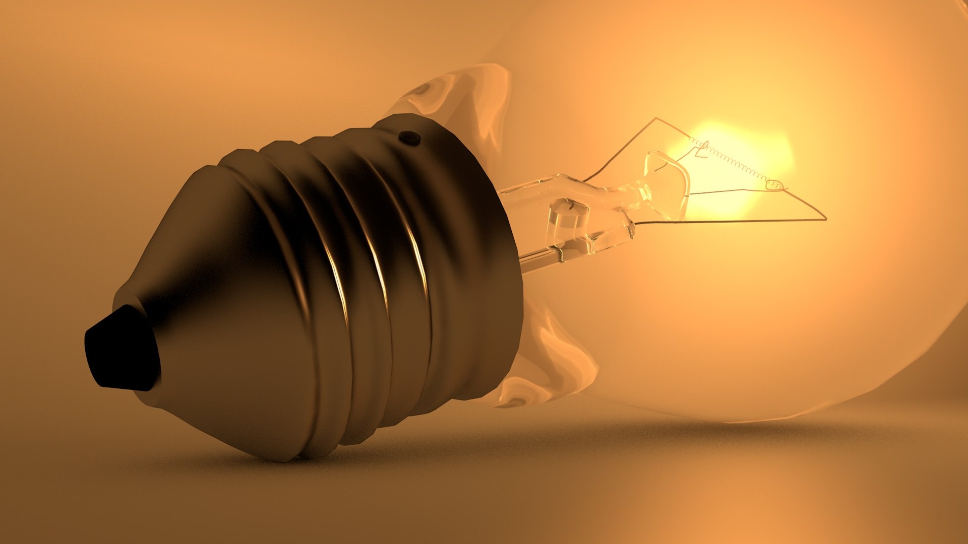 C4d Light Bulb