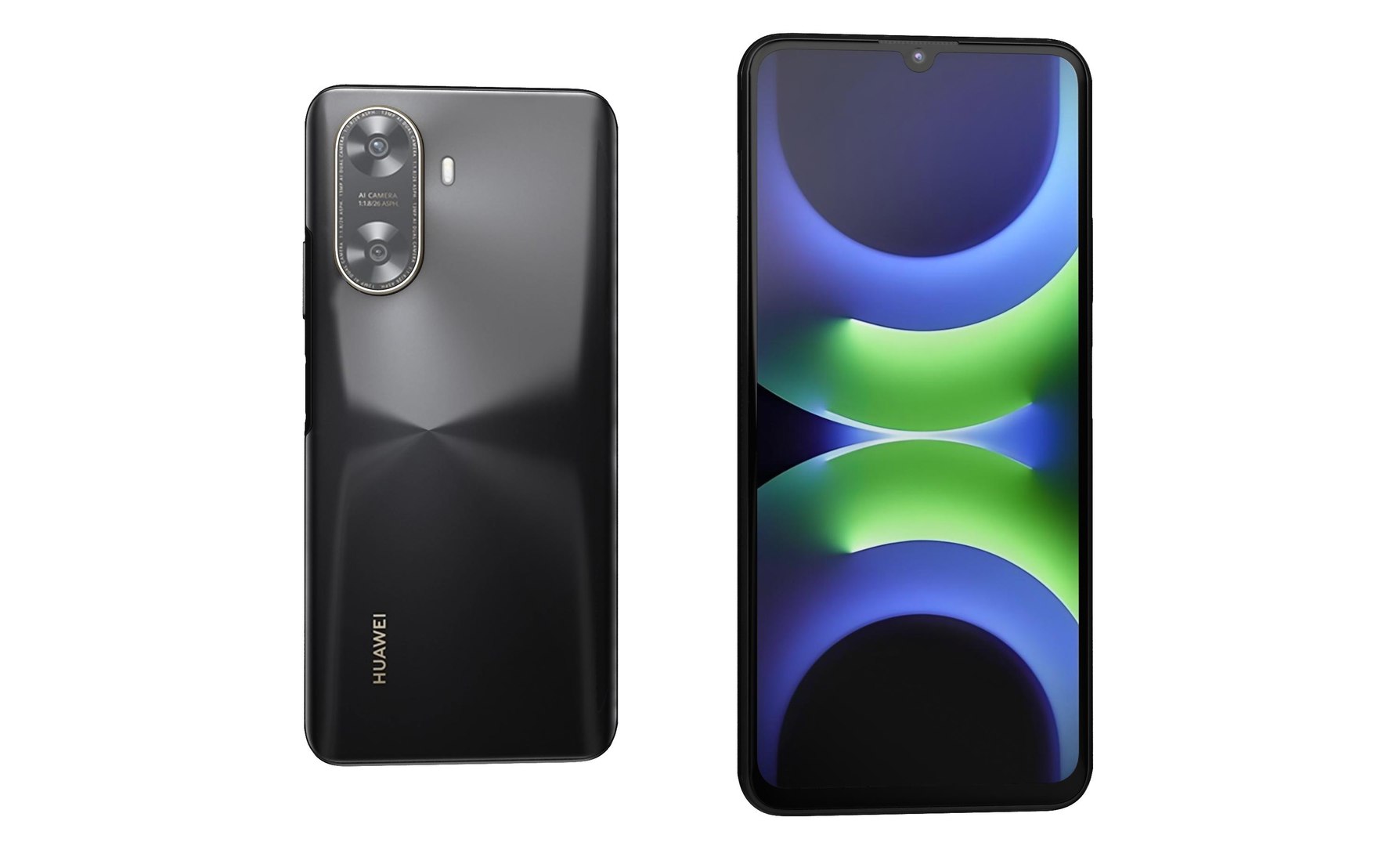 3D Huawei Enjoy 70z Black Model - TurboSquid 2196301