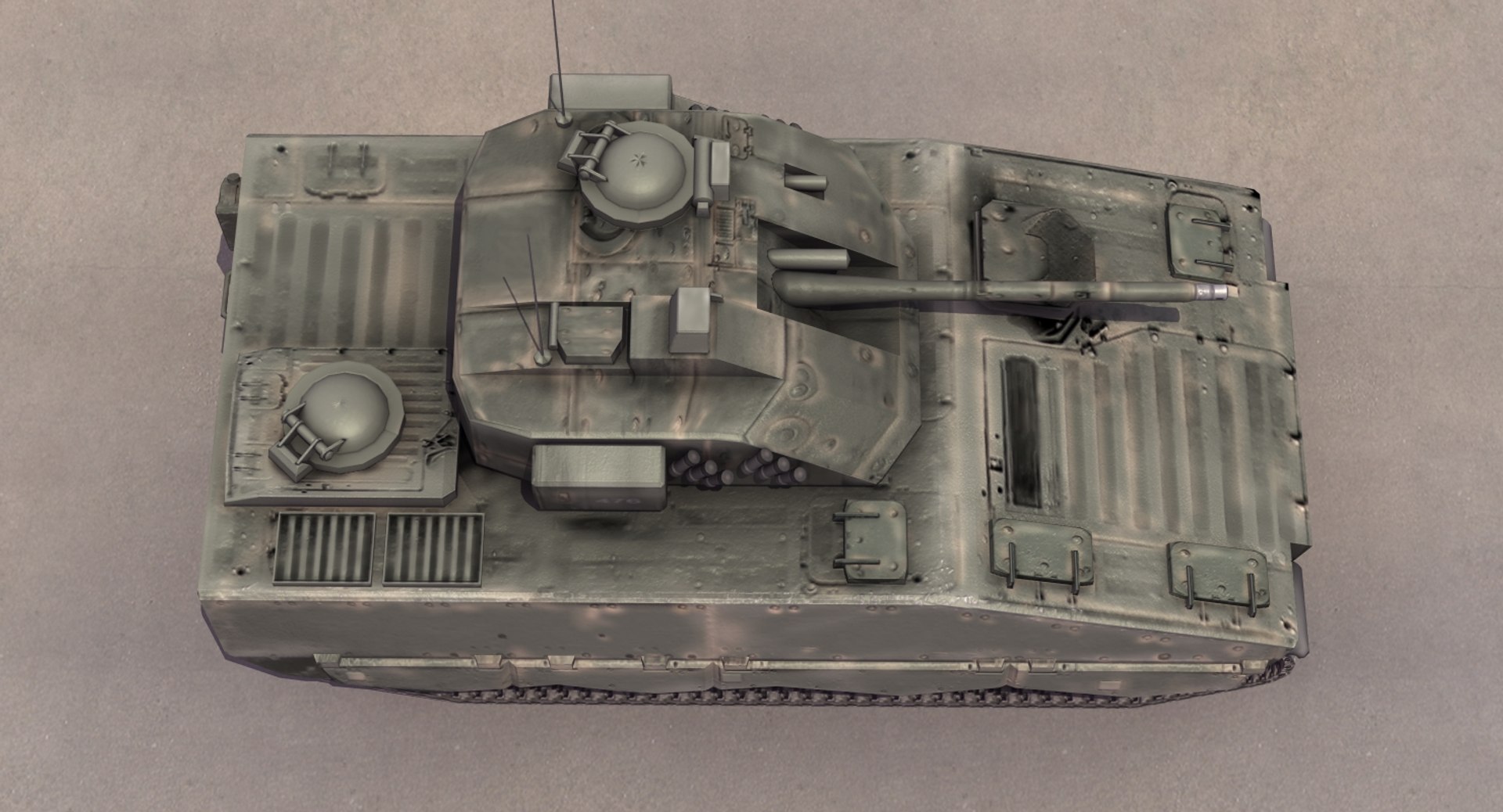 Cv90 Infantry Fighting Vehicle 3d Model