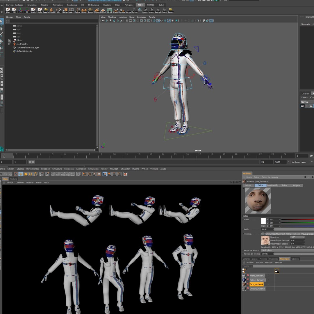3D sergei sirotkin 2018 - TurboSquid 1341824