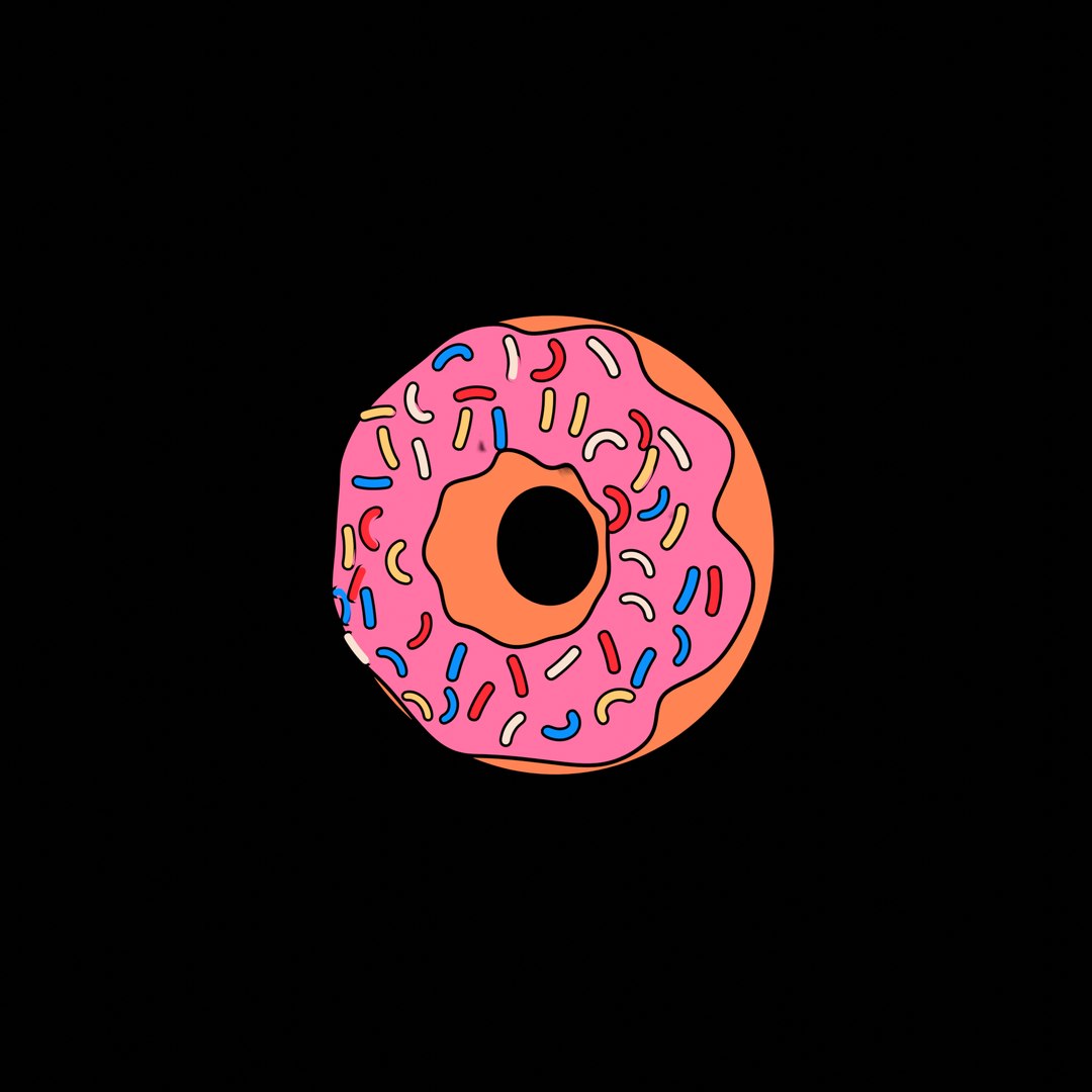 2d Anime Donut 3D Model - TurboSquid 2115914