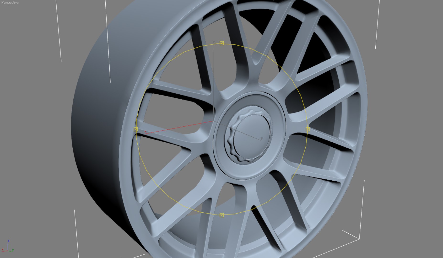 3d Model Wheel Assembly