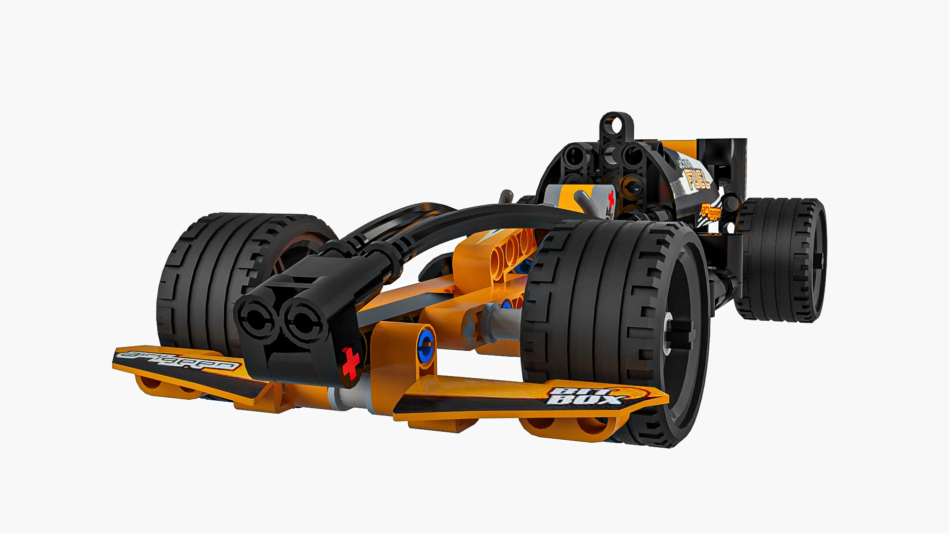 Lego Technic Black Champion Racer 3D Model - TurboSquid 1733515