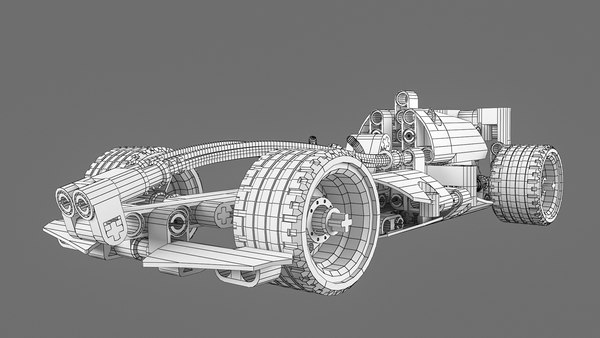 Lego Technic Black Champion Racer 3D model - TurboSquid 1733515