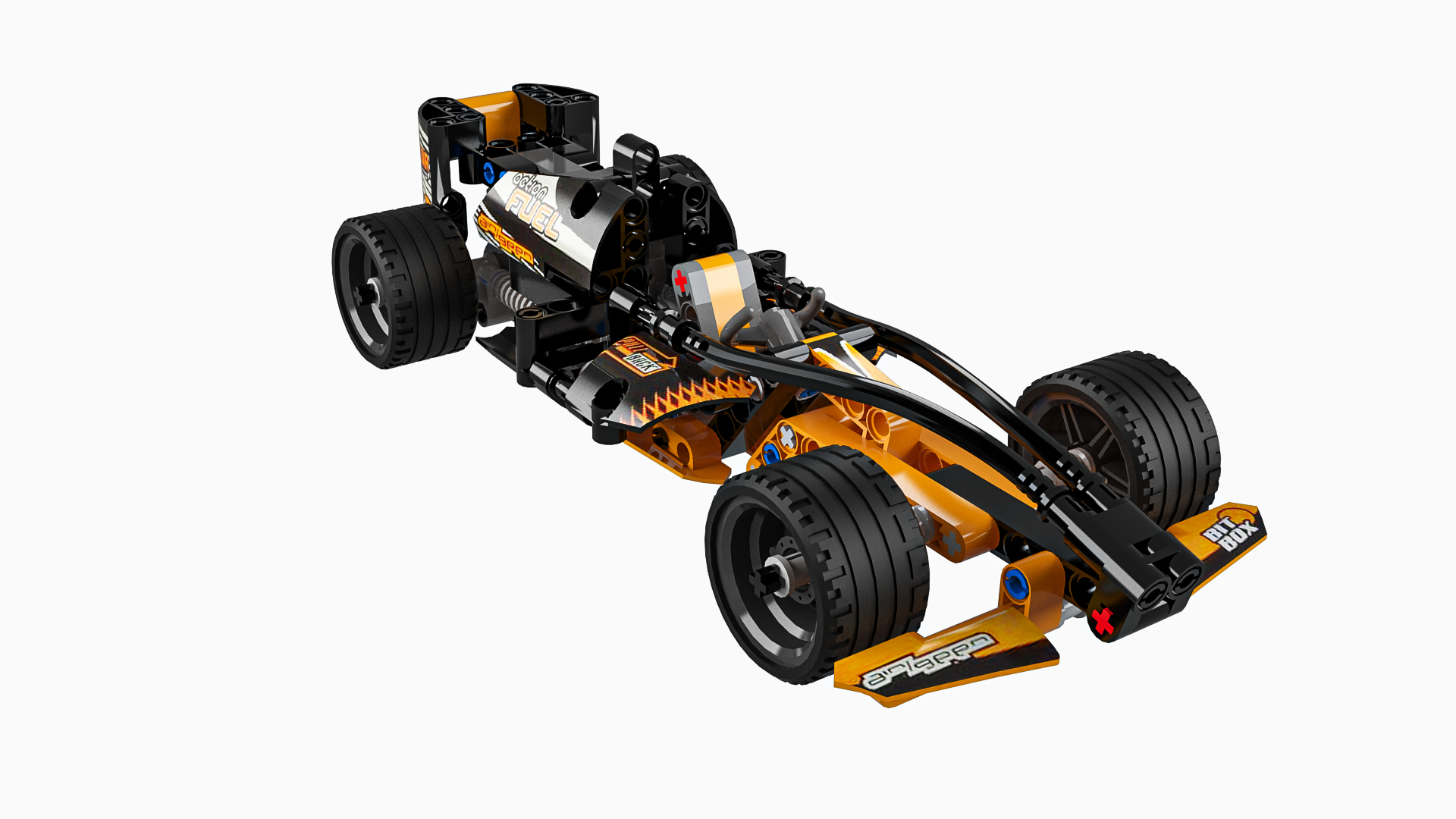 Lego Technic Black Champion Racer 3D model - TurboSquid 1733515