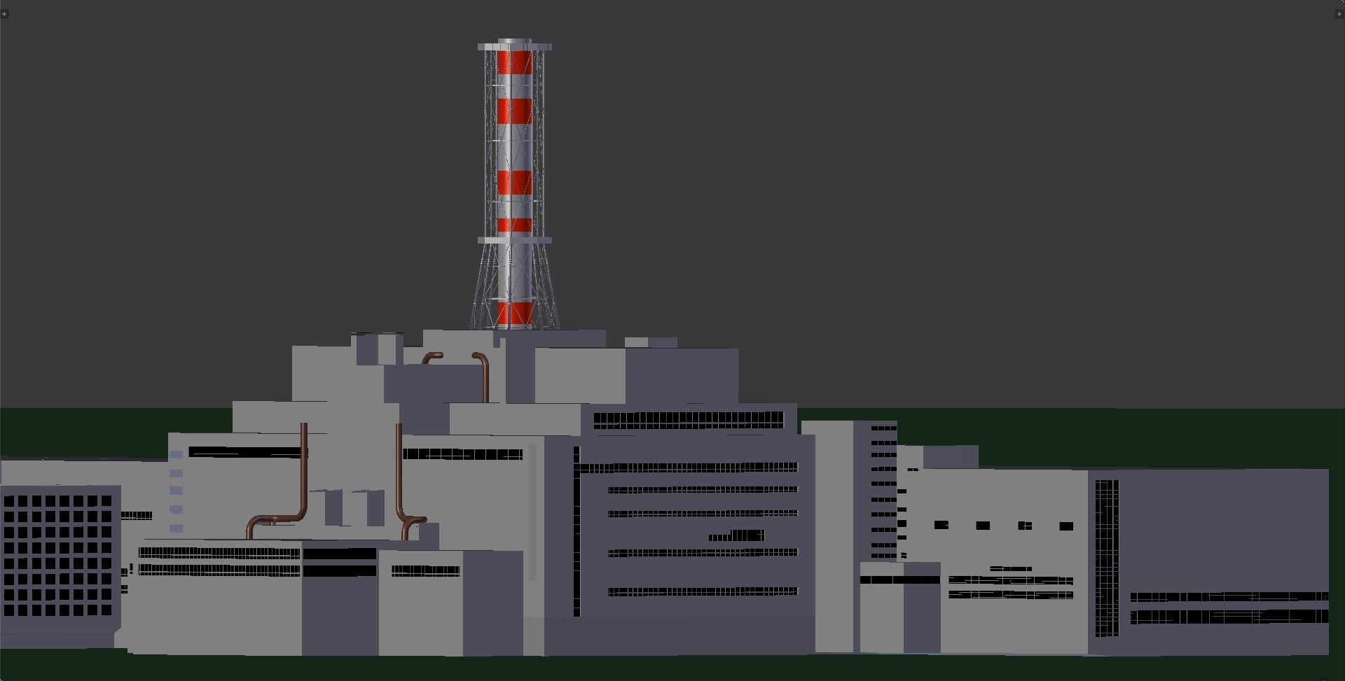 3D Chernobyl Nuclear Power Plant - TurboSquid 1611100