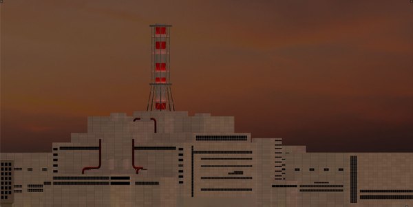 3D chernobyl nuclear power plant - TurboSquid 1611100