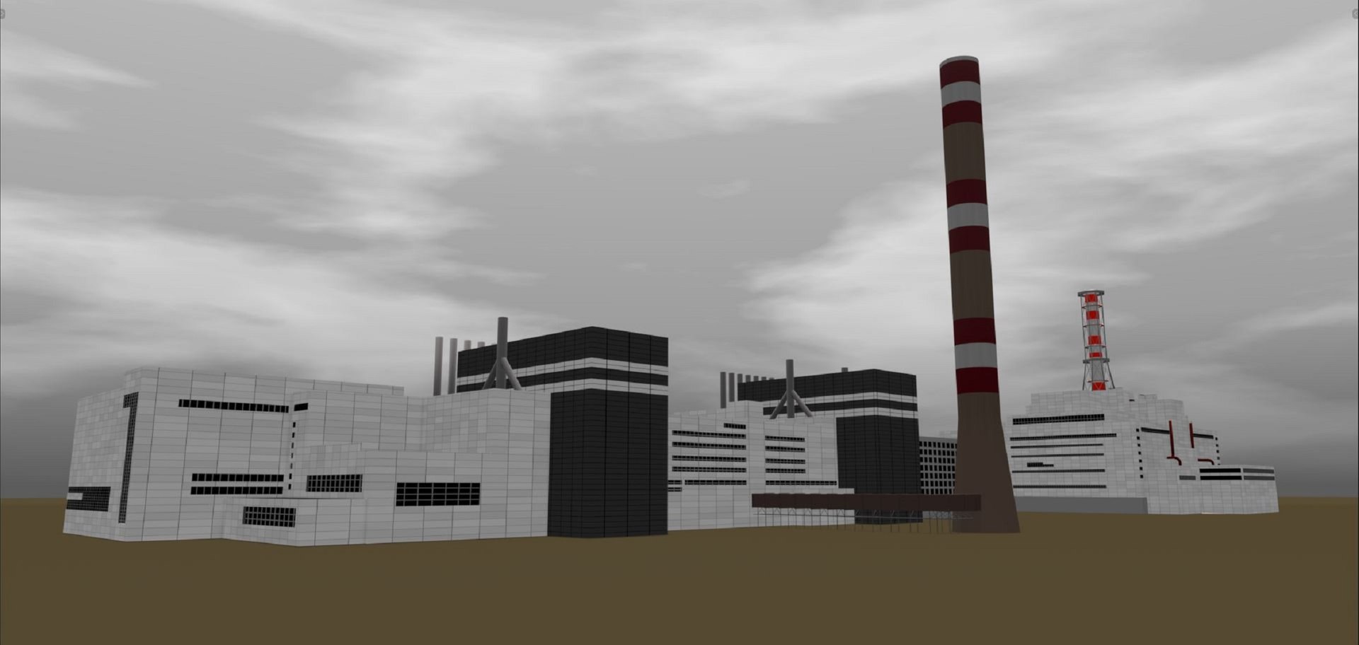 3D Chernobyl Nuclear Power Plant - TurboSquid 1611100