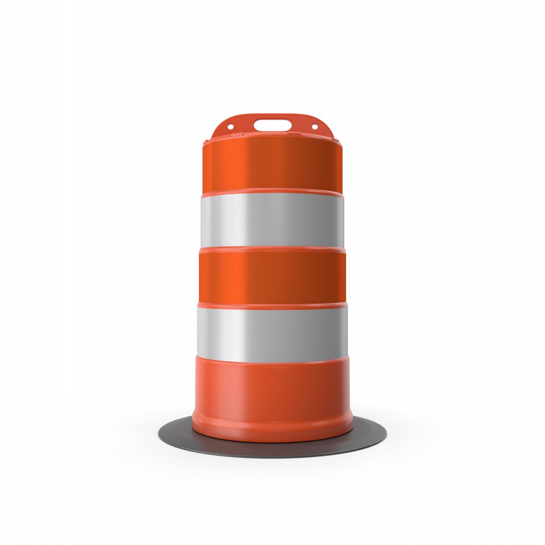 Road Barrier Collection 3D Model - TurboSquid 1837757