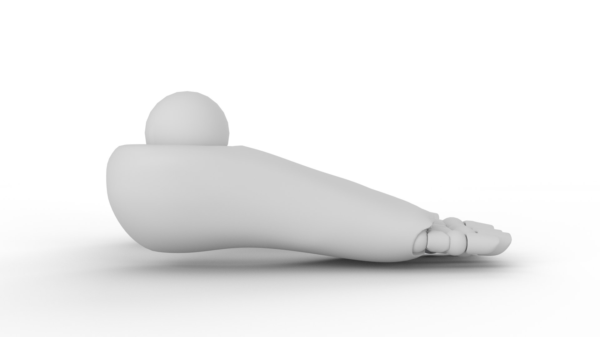 3D Mannequin Feet Model - TurboSquid 1912113