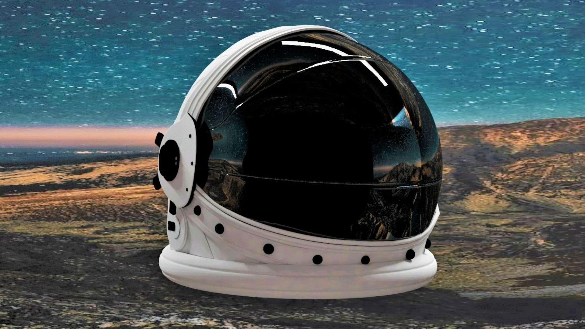 Astronaut Helmet Model - TurboSquid 1794966