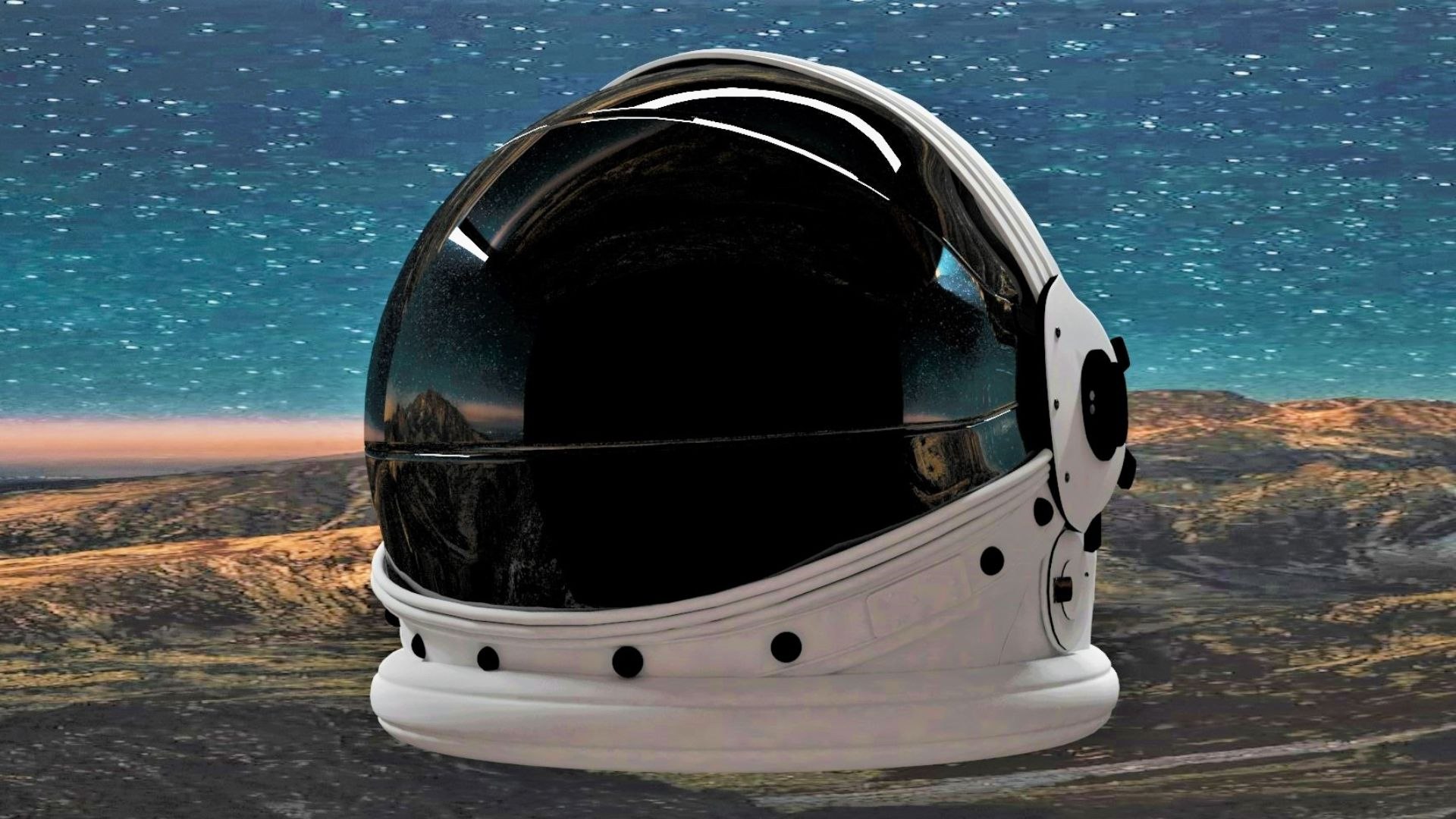 Astronaut Helmet Model - TurboSquid 1794966