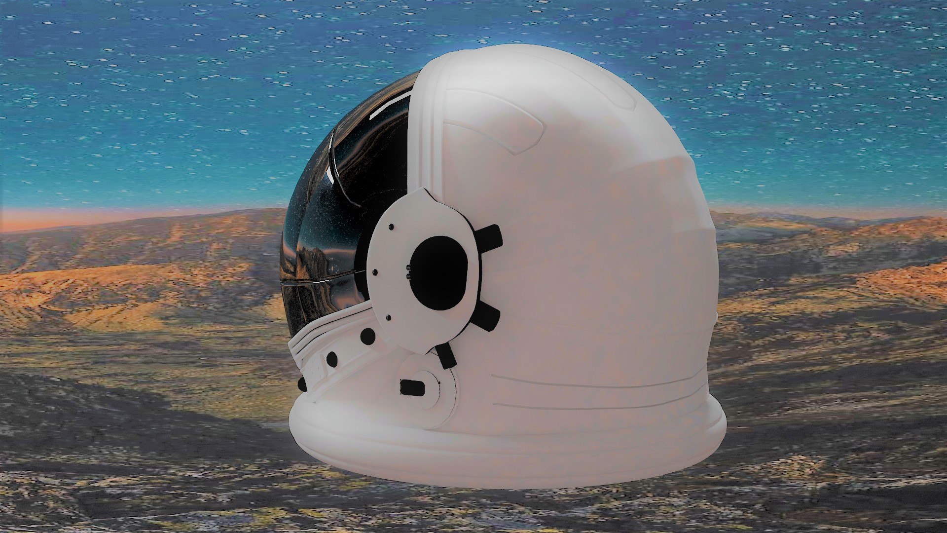 Astronaut Helmet Model - TurboSquid 1794966