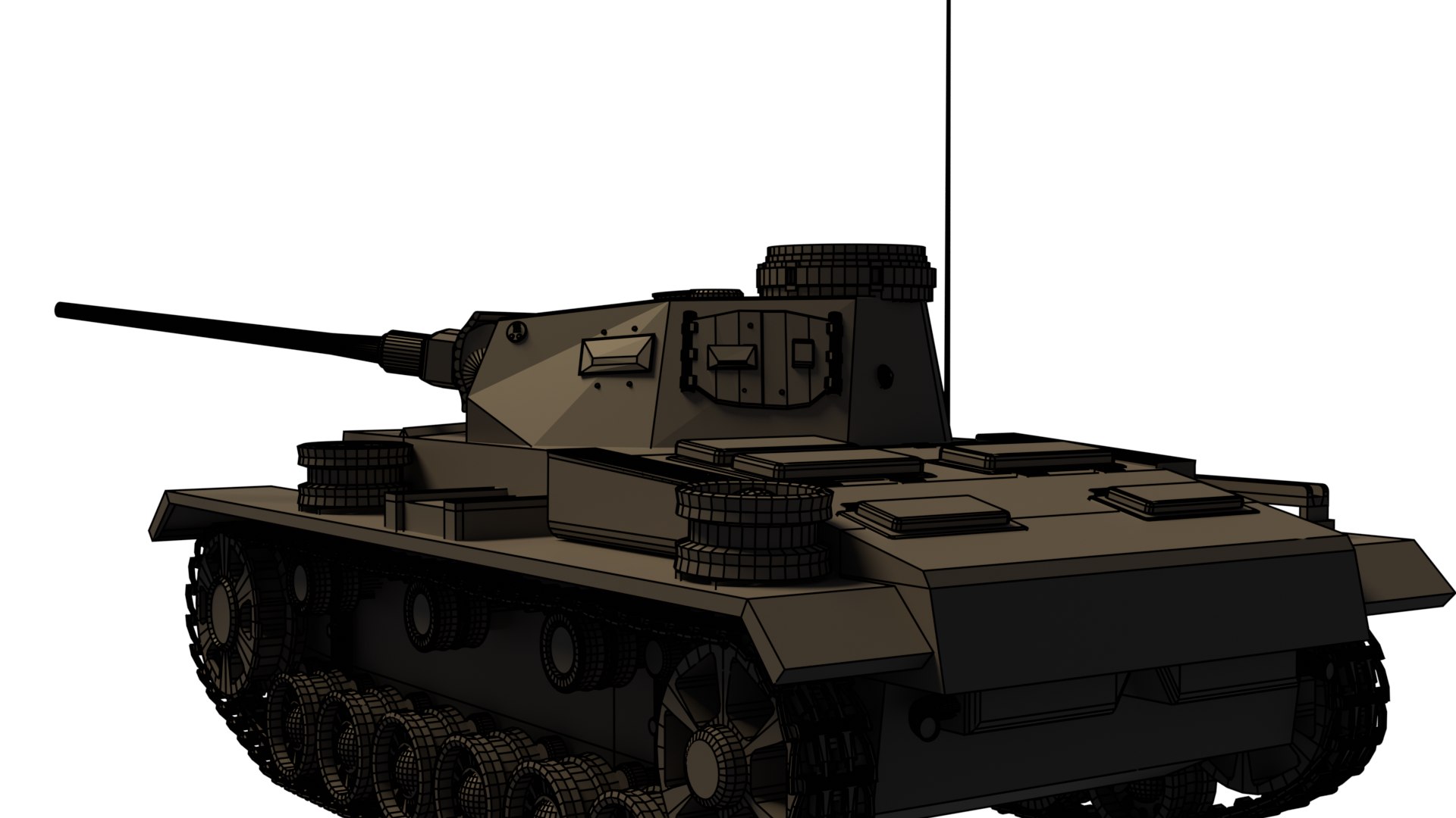 Panzer III 3D - TurboSquid 1738522