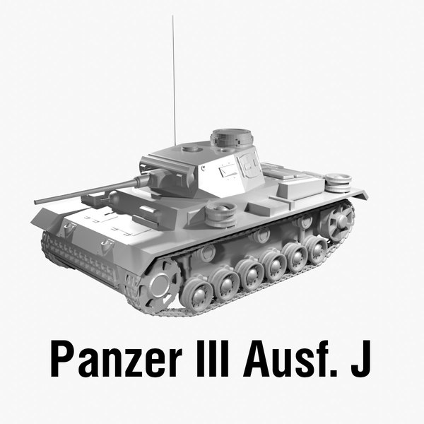 Panzer III 3D - TurboSquid 1738522