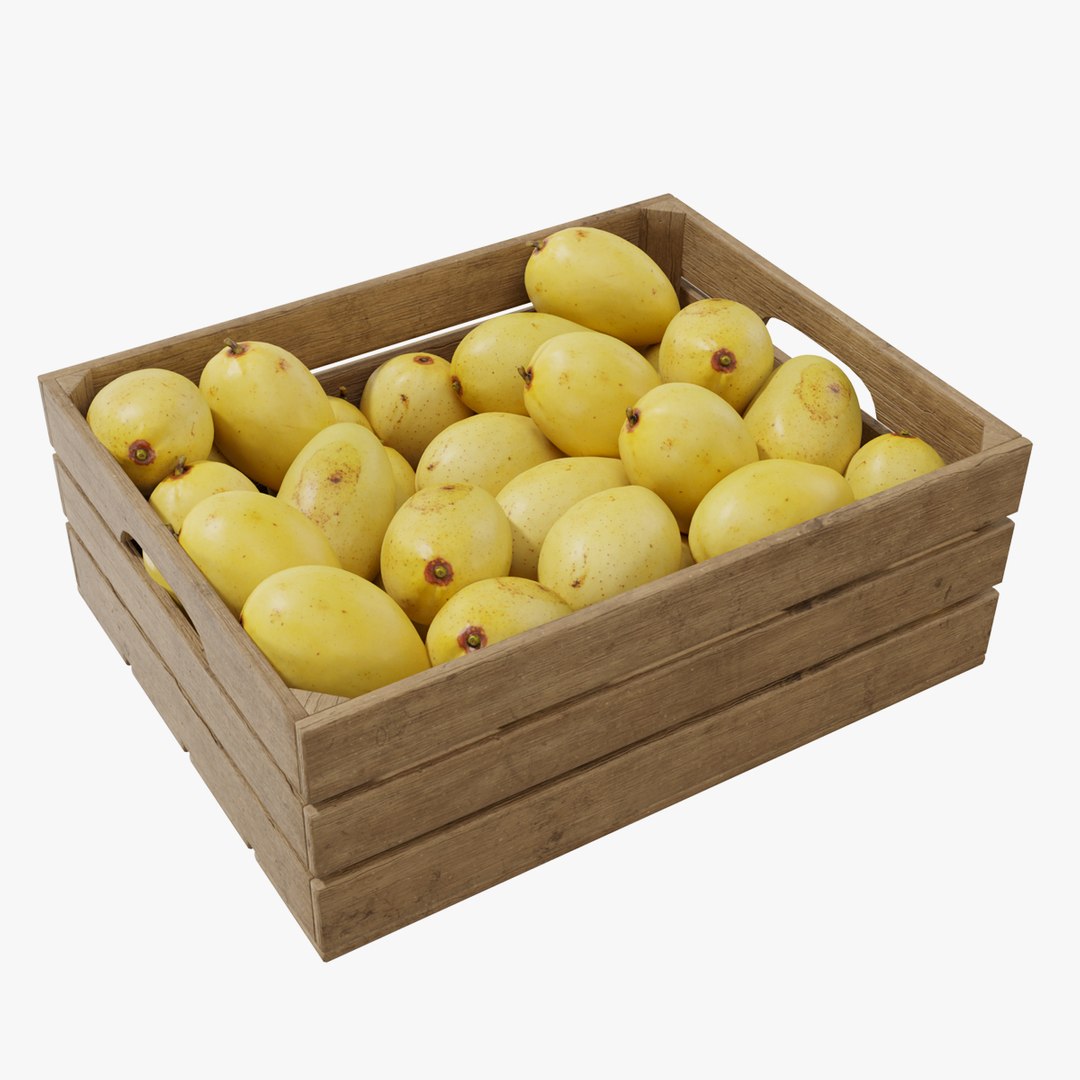 Mango crates 3D model - TurboSquid 1967362