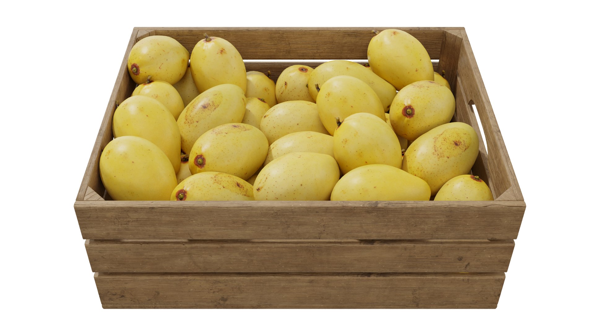 Mango Crates 3D Model - TurboSquid 1967362