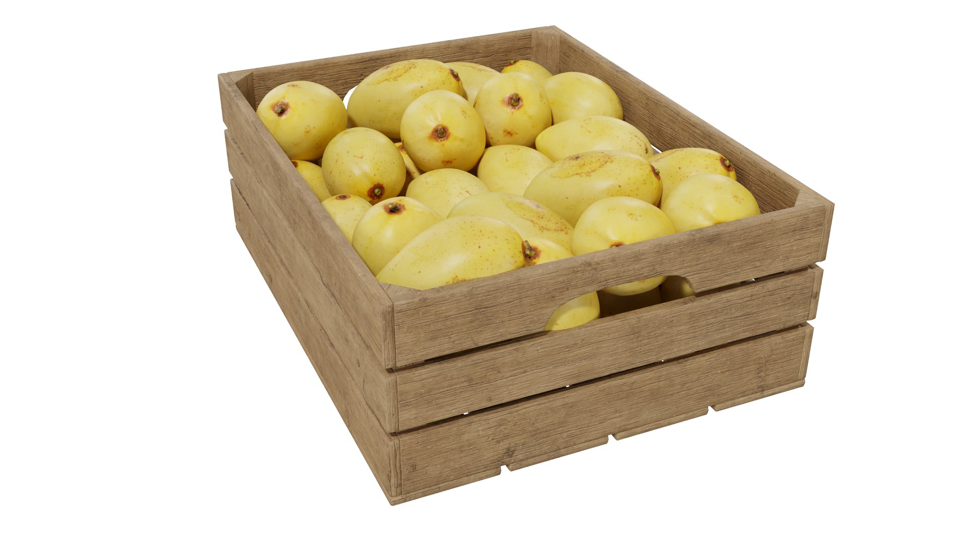 Mango Crates 3D Model - TurboSquid 1967362