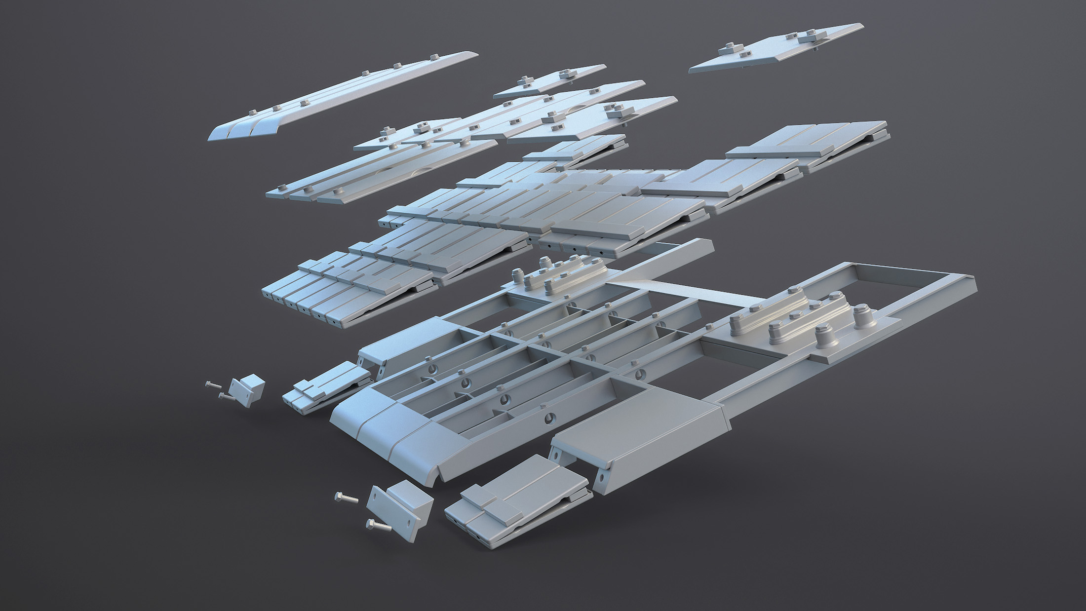 3D Kontakt-5 - Armour for Tank T-80U - TurboSquid 1811437