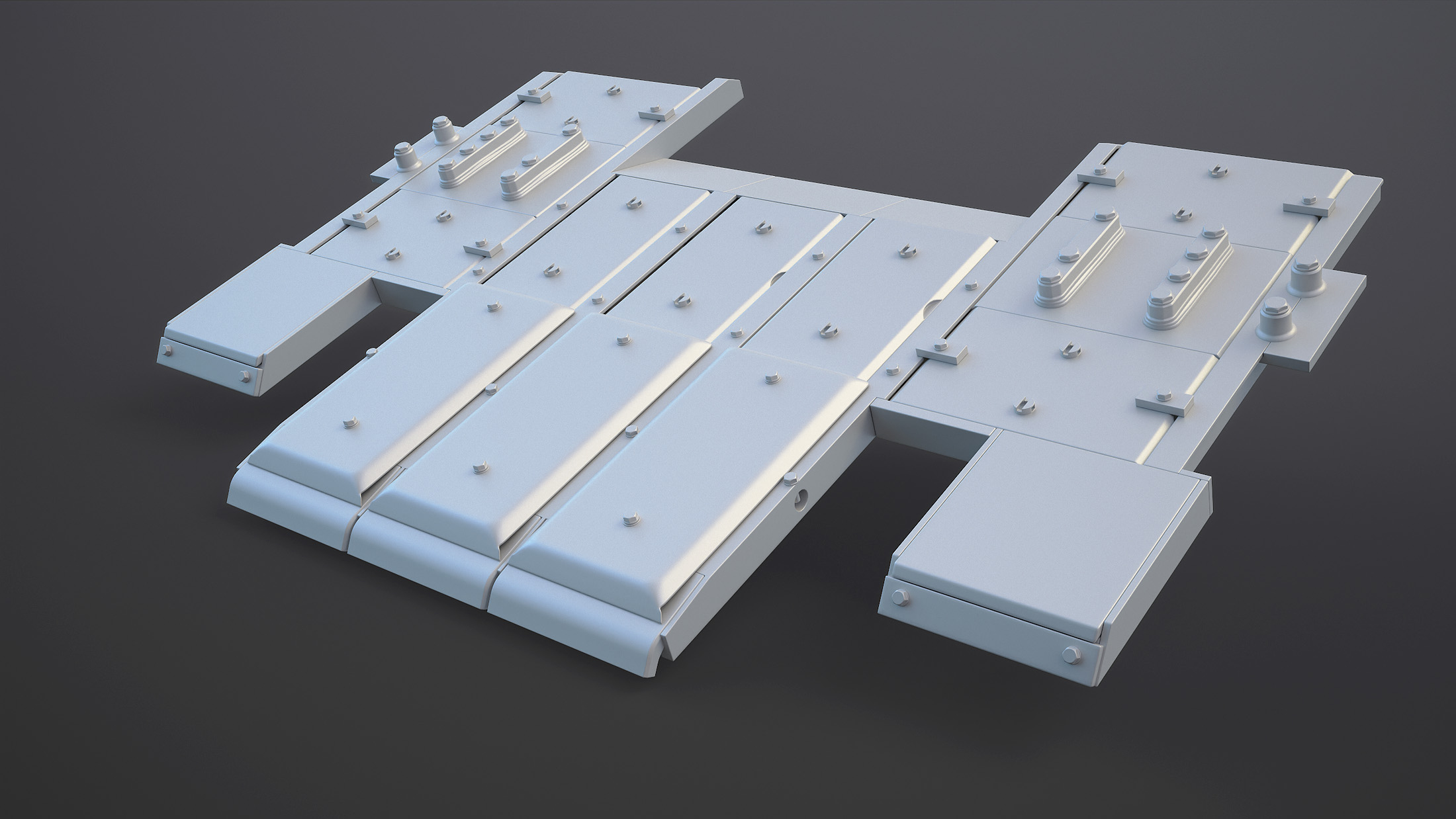 3D Kontakt-5 - Armour for Tank T-80U - TurboSquid 1811437