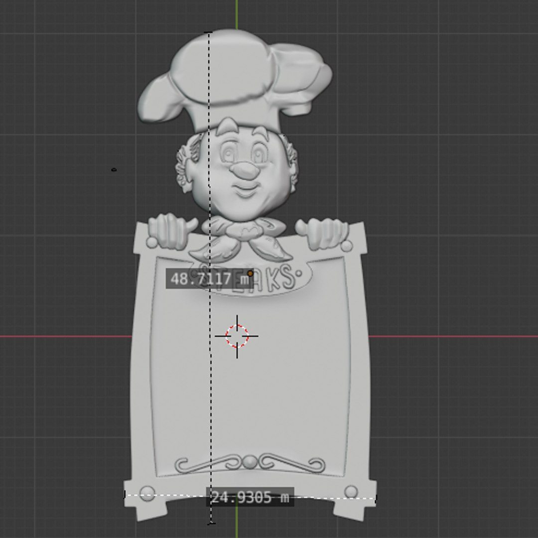 Chef Menu 3D Model - TurboSquid 1594164