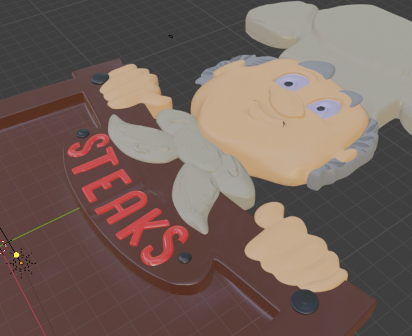 Chef Menu 3D Model - TurboSquid 1594164