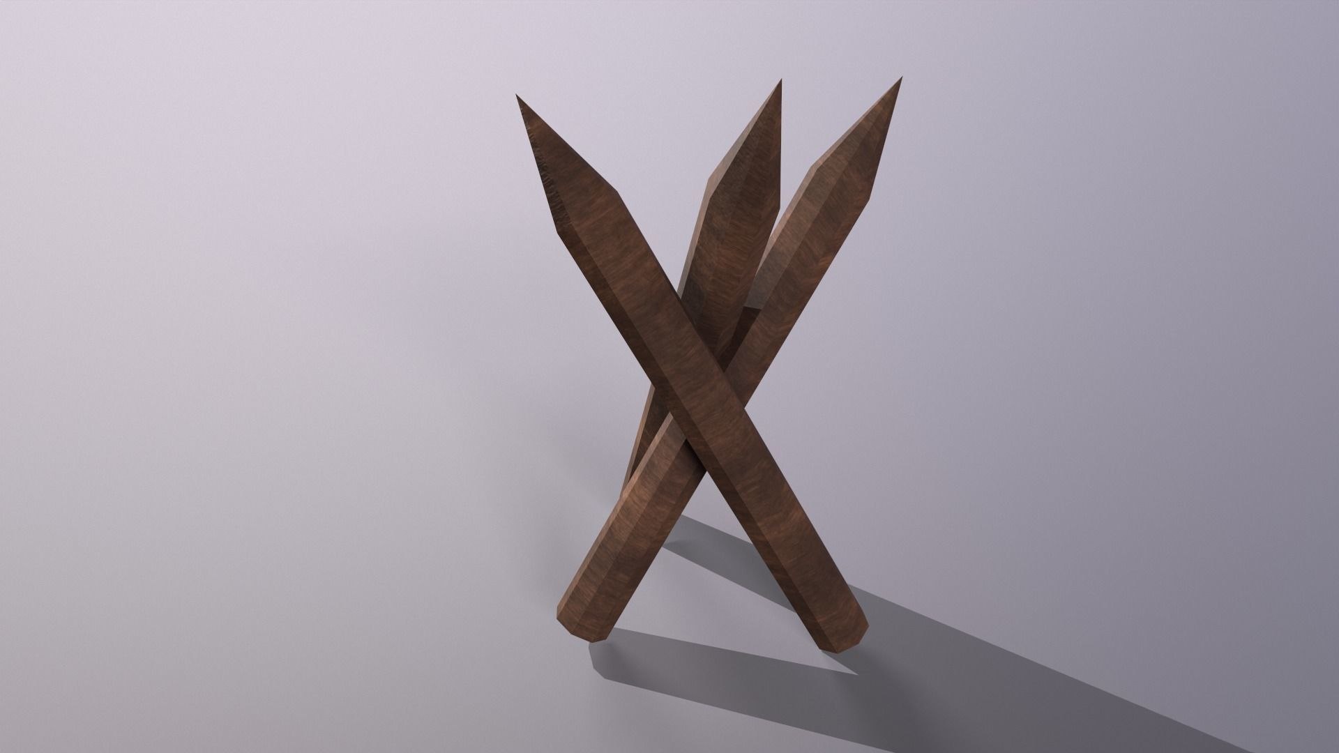 3D Pointed Board Game Ready Low Poly PBR 3D Model - TurboSquid 2183535