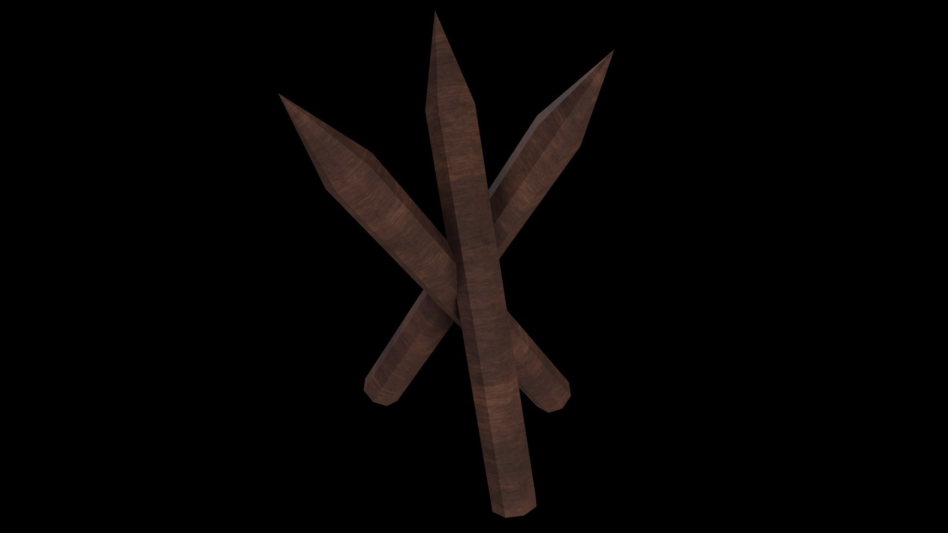 3D Pointed Board Game Ready Low Poly PBR 3D Model - TurboSquid 2183535