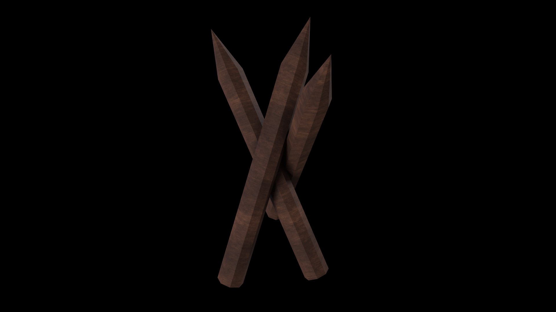 3D Pointed Board Game Ready Low Poly PBR 3D Model - TurboSquid 2183535