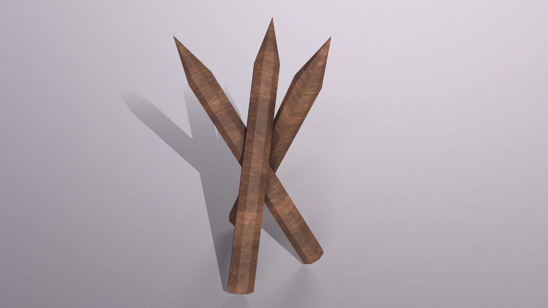 3D Pointed Board Game Ready Low Poly PBR 3D Model - TurboSquid 2183535