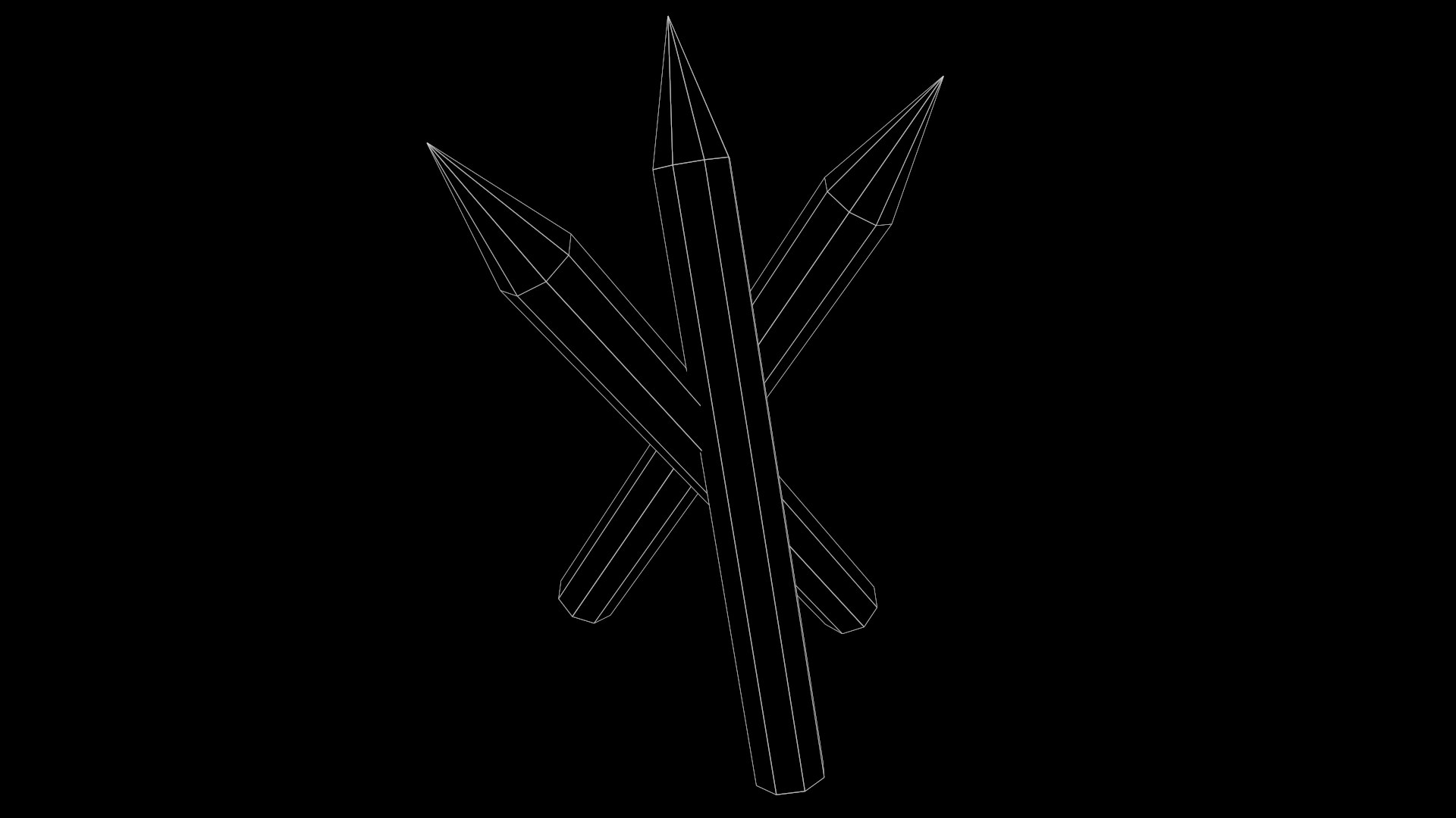 3D Pointed Board Game Ready Low Poly PBR 3D Model - TurboSquid 2183535