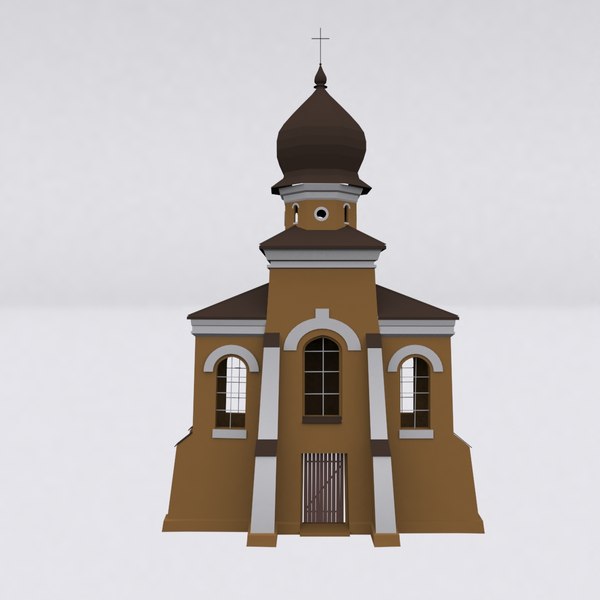Catholic church model - TurboSquid 1456853
