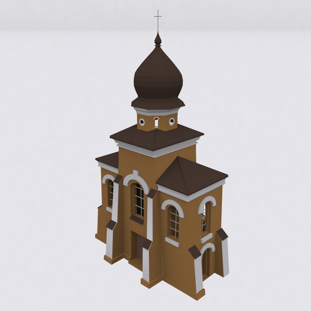 Catholic Church Model - TurboSquid 1456853
