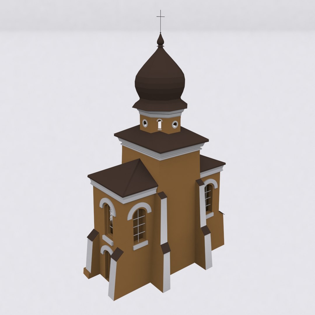 Catholic Church Model - TurboSquid 1456853
