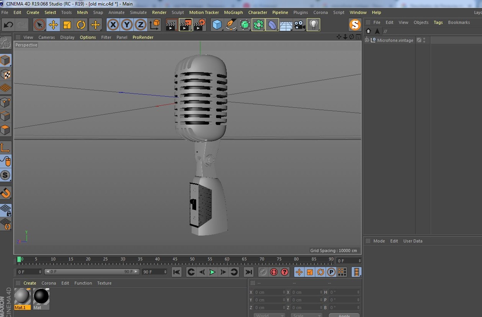 Microphone Vintage Elvis 3D Model - TurboSquid 1384975