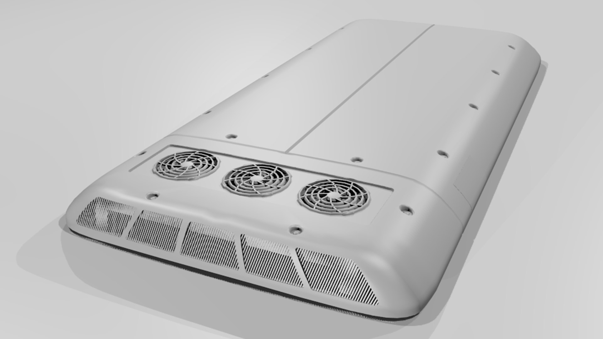 3D Roof Air Conditioner Vehicle - TurboSquid 1550896