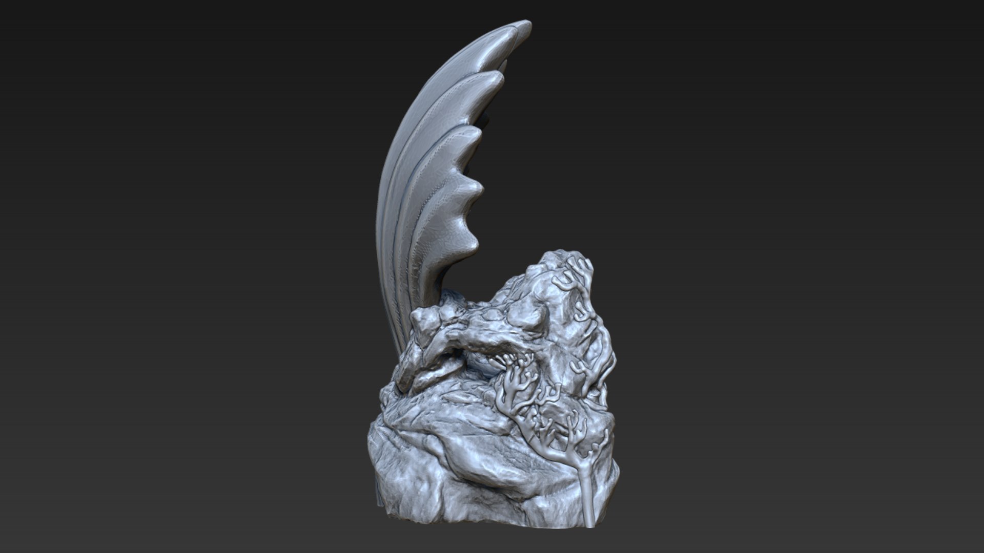 Seashell Throne 3D Model - TurboSquid 2213235