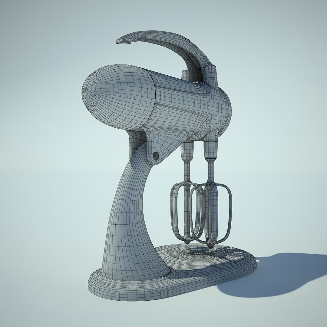 3d Model Of Mixer