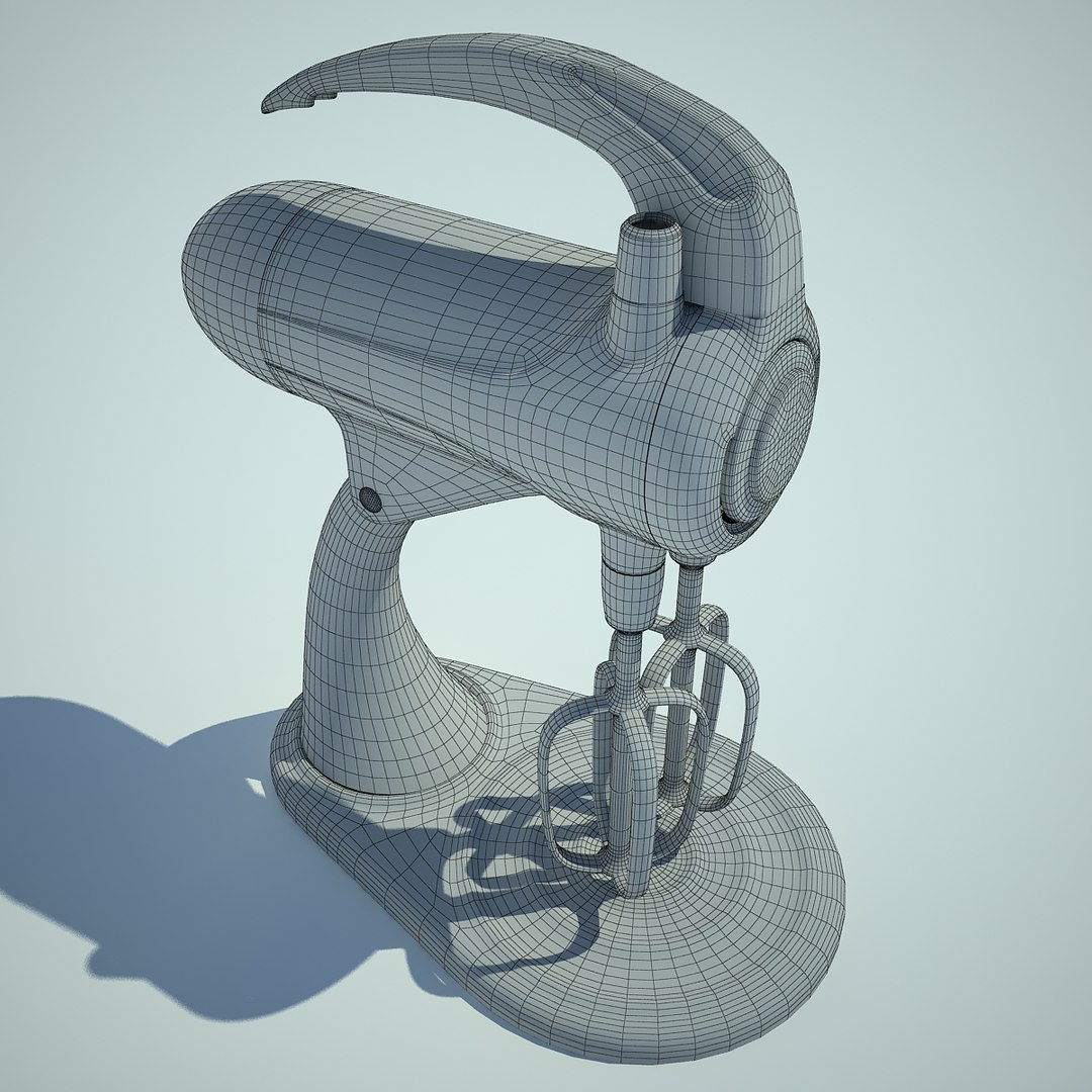 3d Model Of Mixer