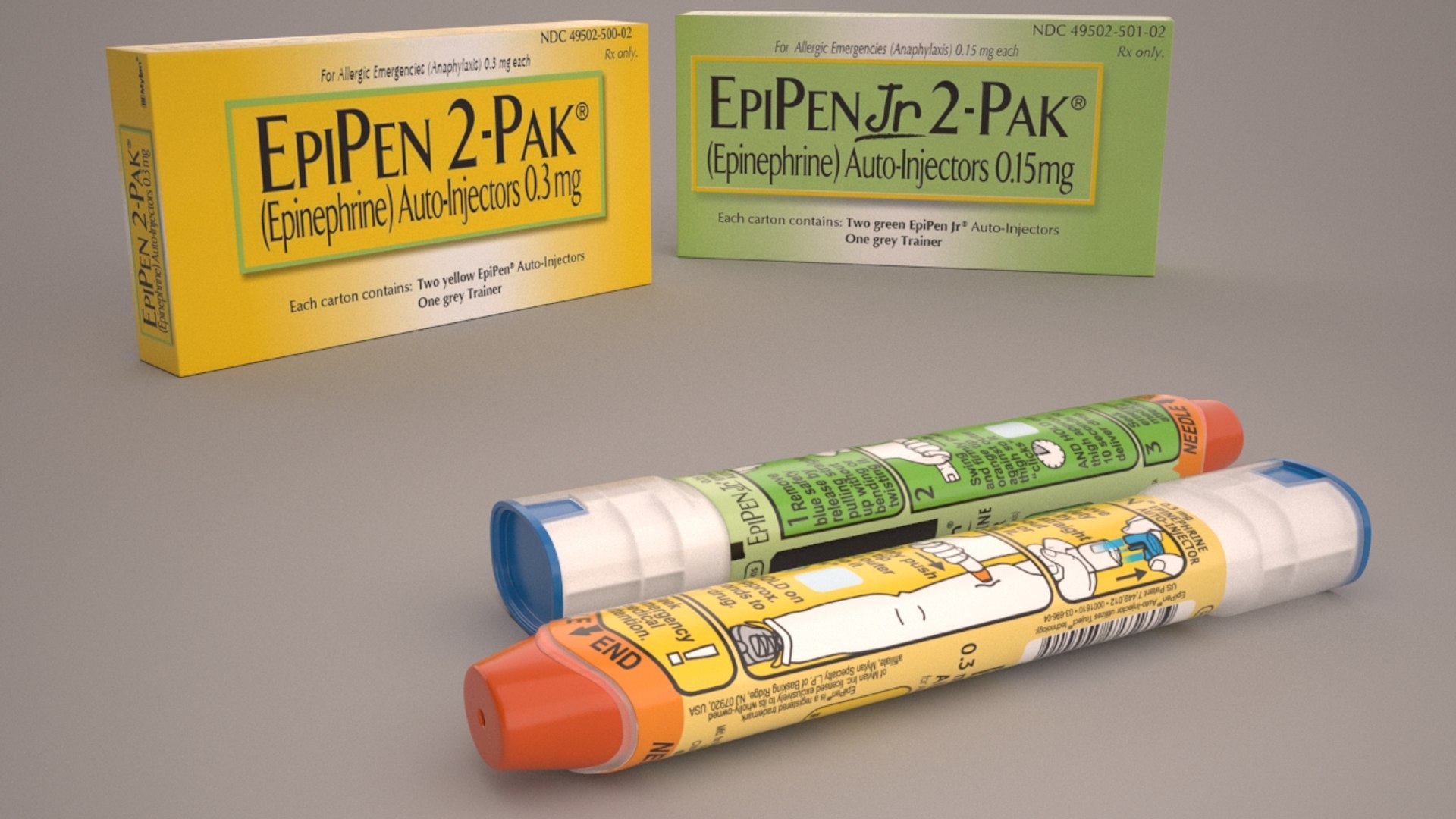 3d Epipen Pens