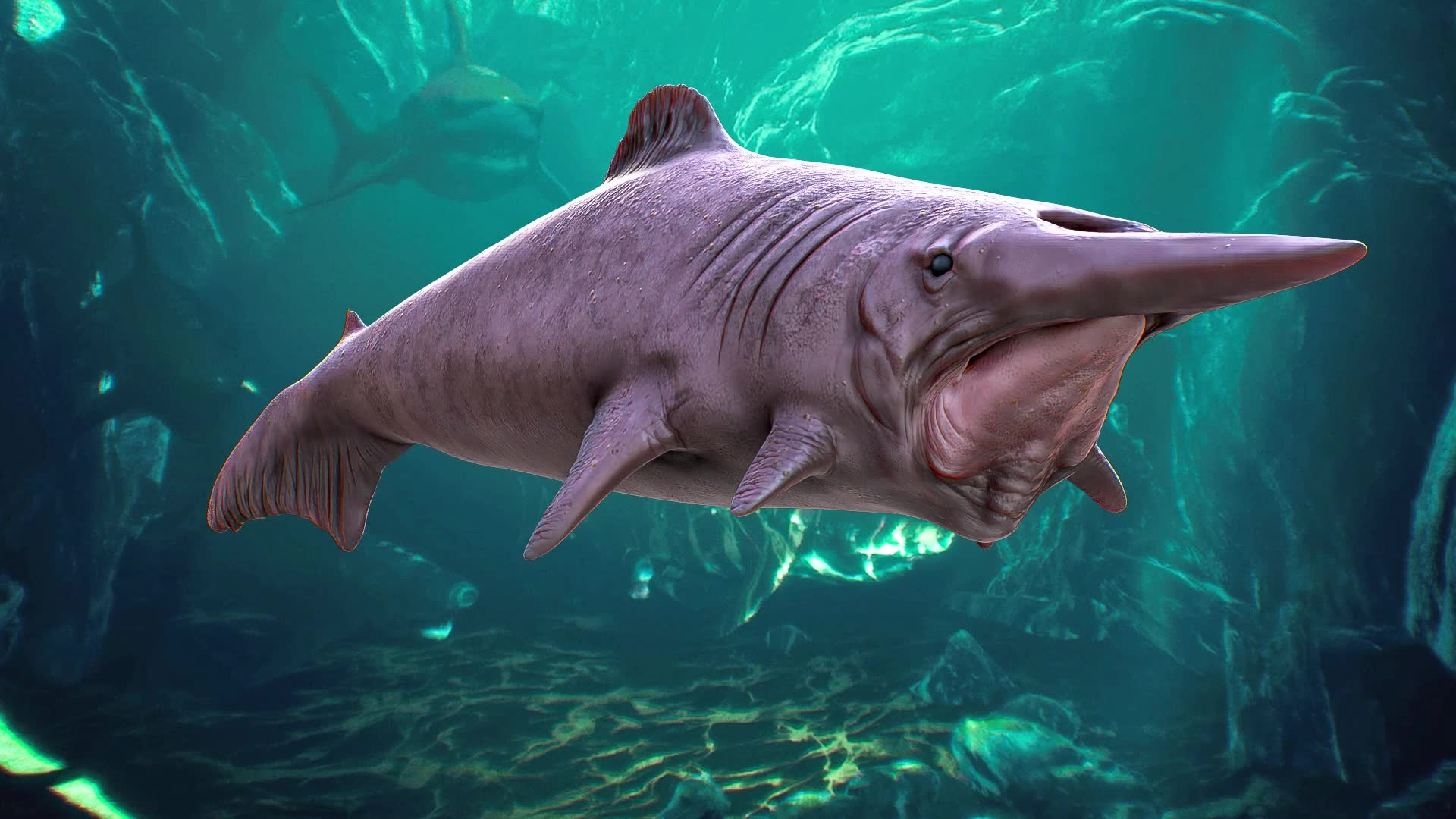 The Shark Goblin - Low Poly Fish - Ocean Predator - Fish 3d Model Art ...